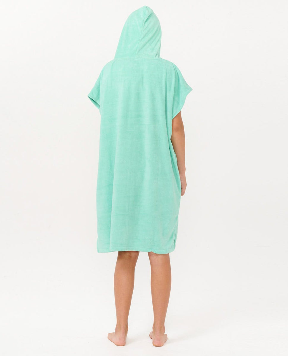 RIP CURL CLASSIC SURF HOODED TOWEL-GIRL - LIGHT GREEN – Whangamata Surf ...