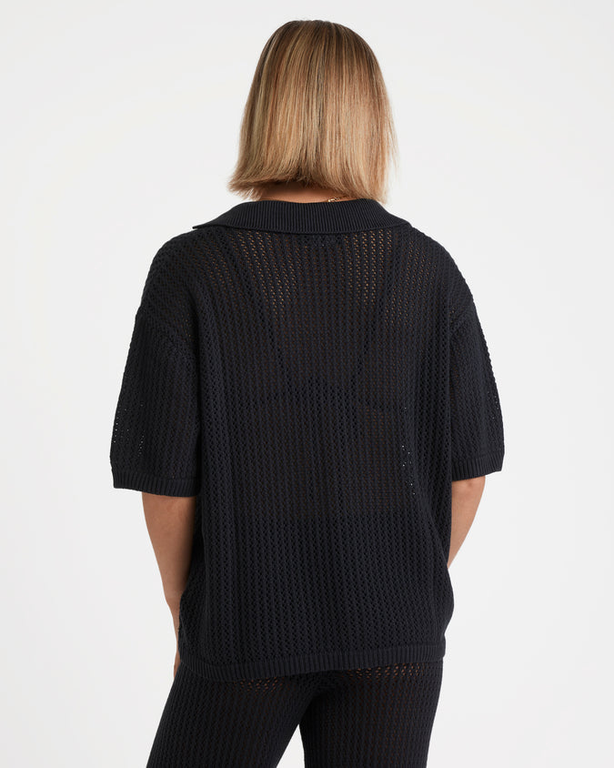 VOLCOM SALTIE STONES CARDI 2 - VINTAGE BLACK – Whangamata Surf Shop
