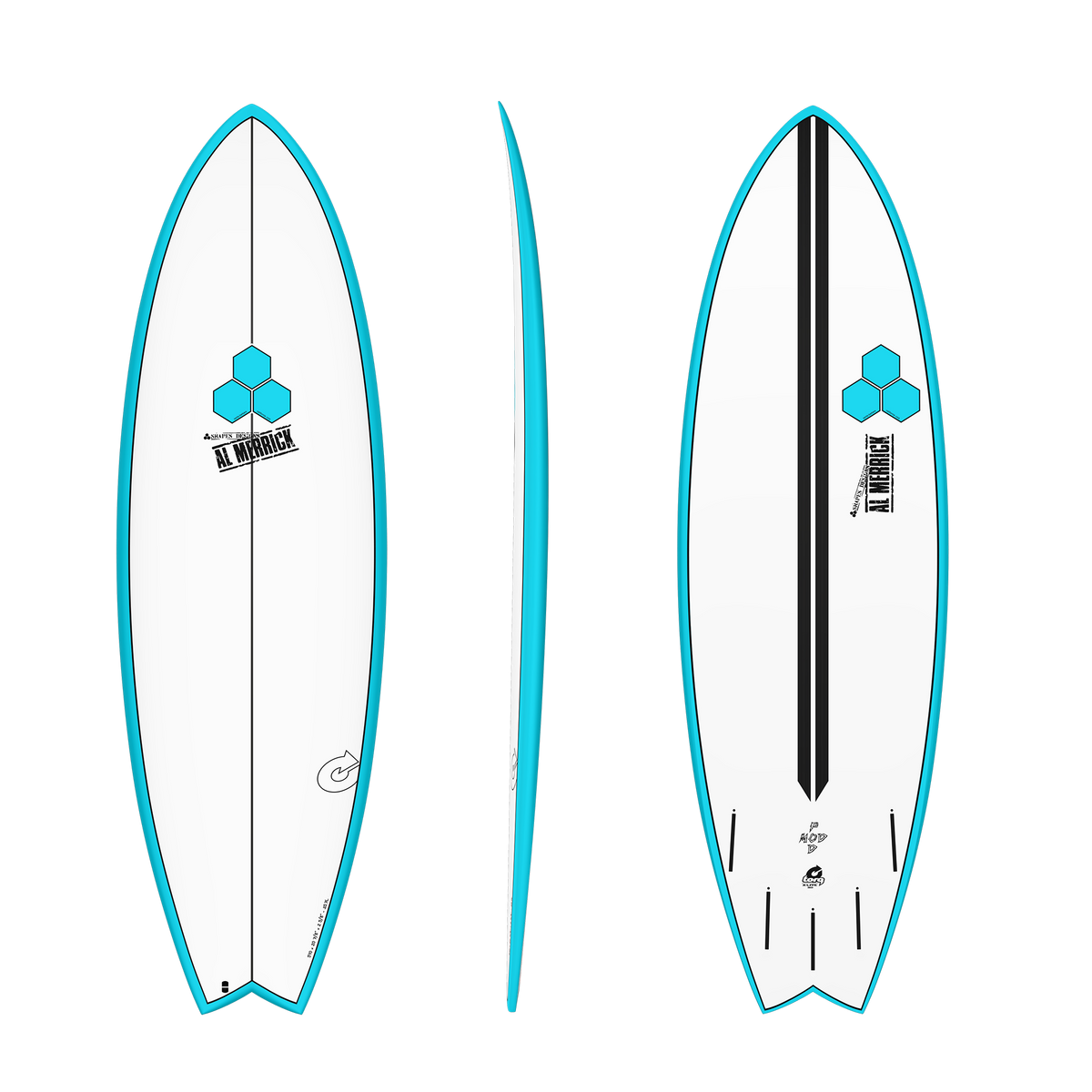 TORQ CHANNEL ISLANDS POD MOD - BLUE RAILS – Whangamata Surf Shop