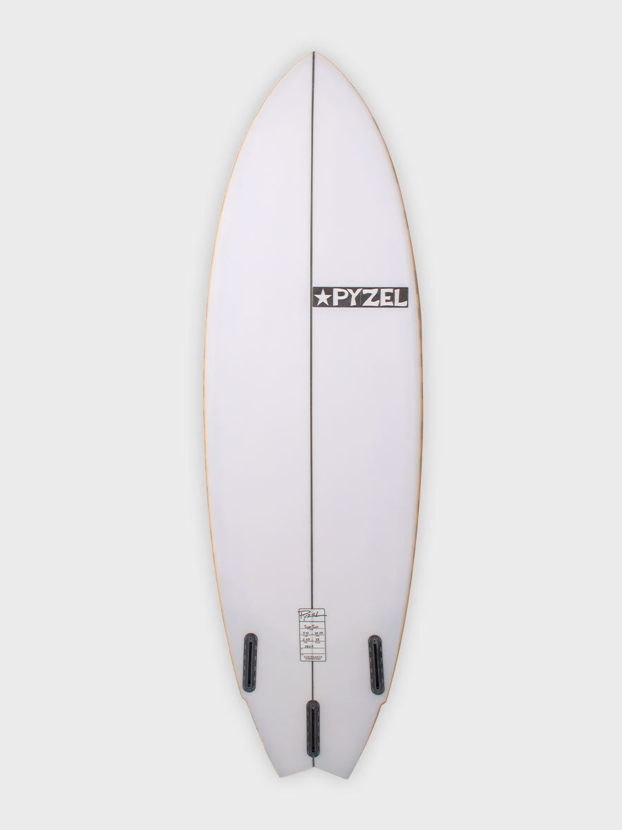 PYZEL TIGER TWIN WITH SPRAY - FUTURES – Whangamata Surf Shop