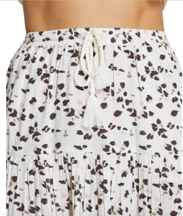 ONEILL SANDOLLAR MINI SKIRT - LEOPARD BORDER – Whangamata Surf Shop